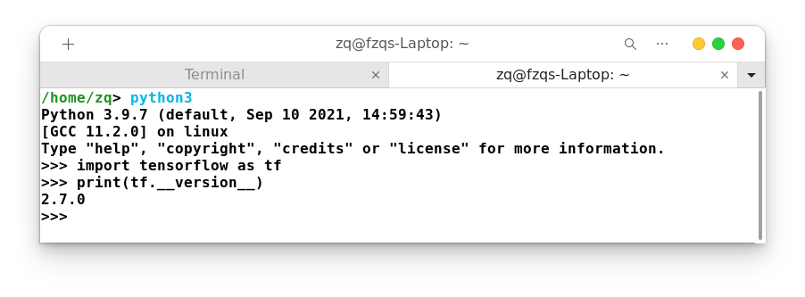 Ubuntu21.10下安装TensorFlow及配置GPU支持（cuda11.1+cudnn8.1.0）_tensorflow cuda11.1-CSDN博客