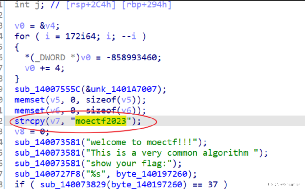 MoeCTF_2023新生赛 Reverse题解WP【详解】-（学习记录）‘‘-CSDN博客