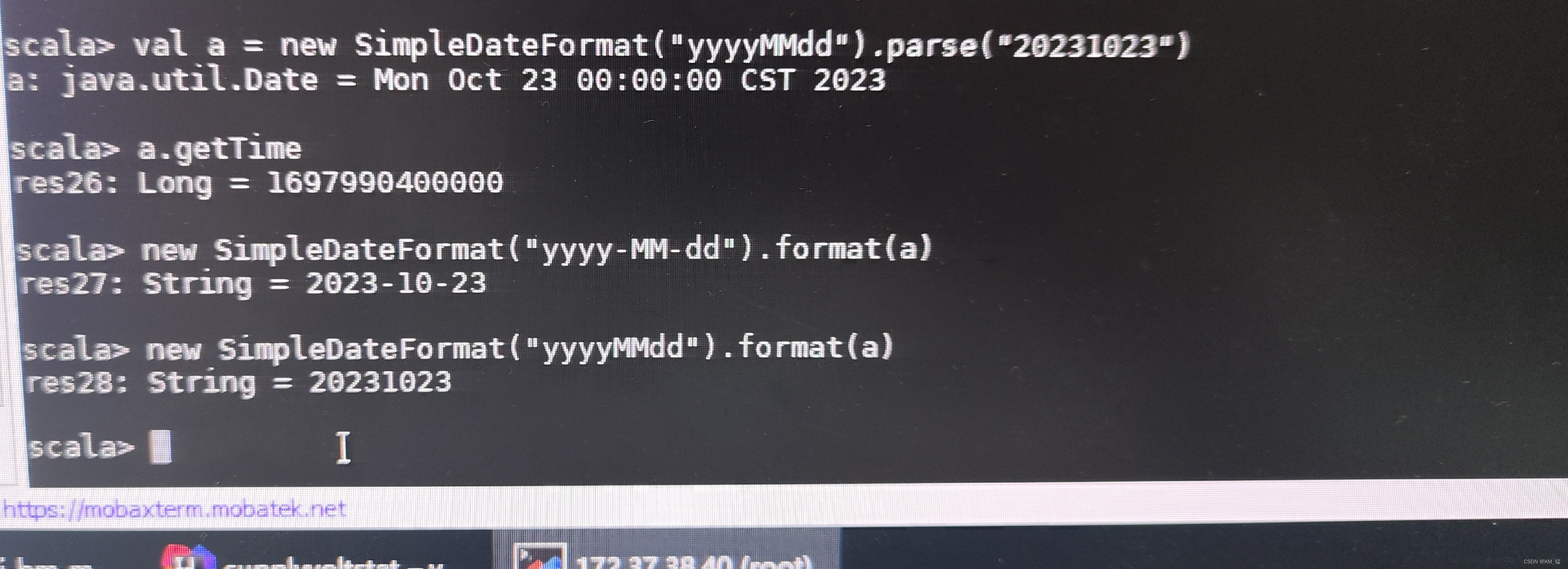 Scala字符串转日期转数字转字符串不同格式 Csdn博客