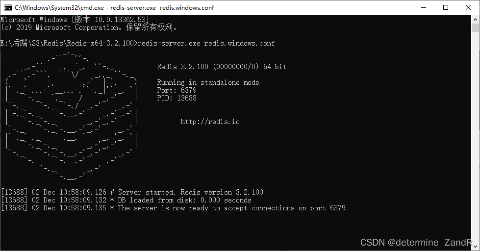 【已解决】redis启动错误： Warning: no config file specified, using the default config. In order to specify ...