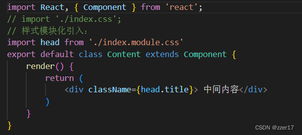 React样式模块化——lessxxxmoudlecssreact 项目使用less Module Csdn博客 