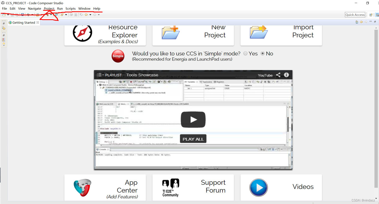 CCS8.0 TMS32028335新建工程、导入工程以及LED实验程序烧录Flash_ccs导入工程-CSDN博客