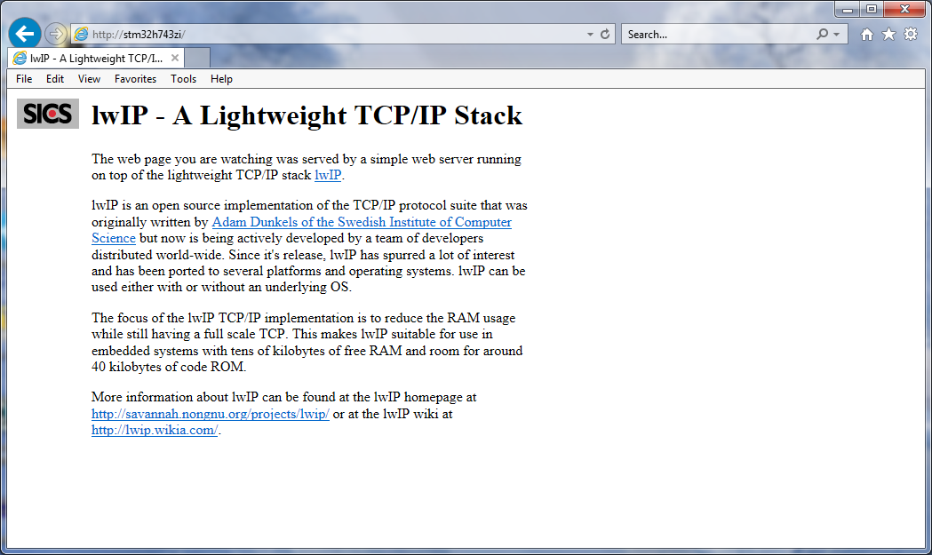 【程序】Marvell 88W8782/88W8801 WiFi模块创建或连接热点，并使用lwip2.1.3建立http服务器 ...