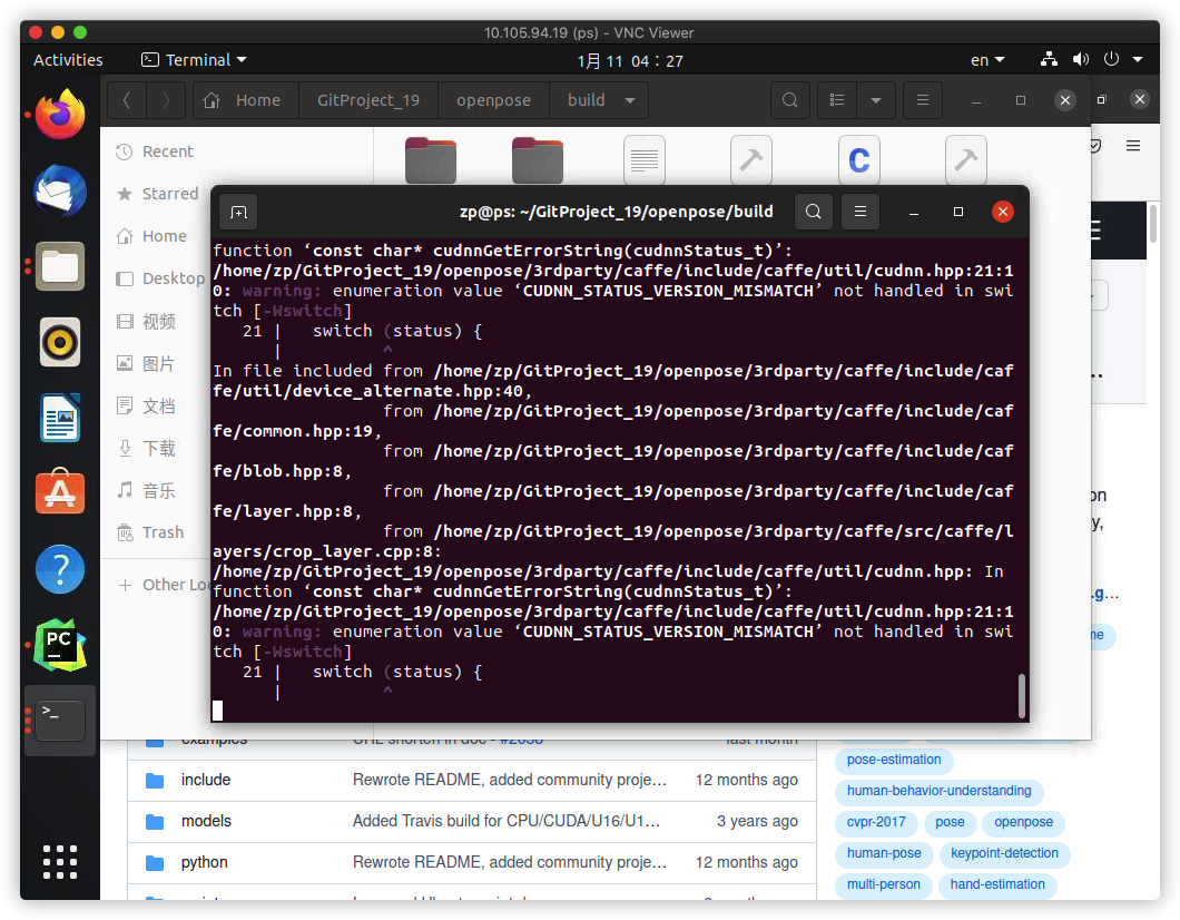 Ubuntu20.04编译安装openpose使用pythonAPI_openpose python ubuntu-CSDN博客