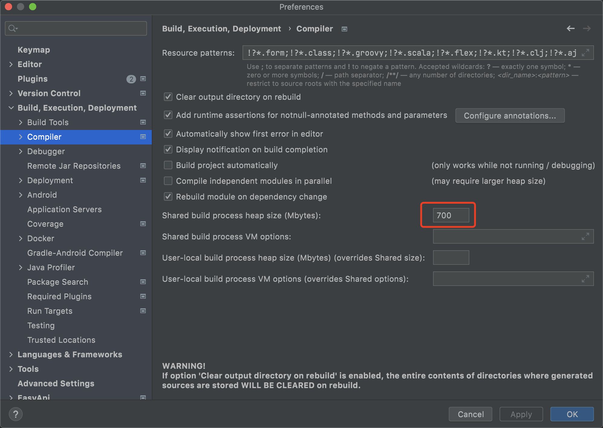 IntelliJ IDEA编译项目出现:OutOfMemoryError: insufficient memory报错解决方法_idea编译报outofmemoryerror-CSDN博客