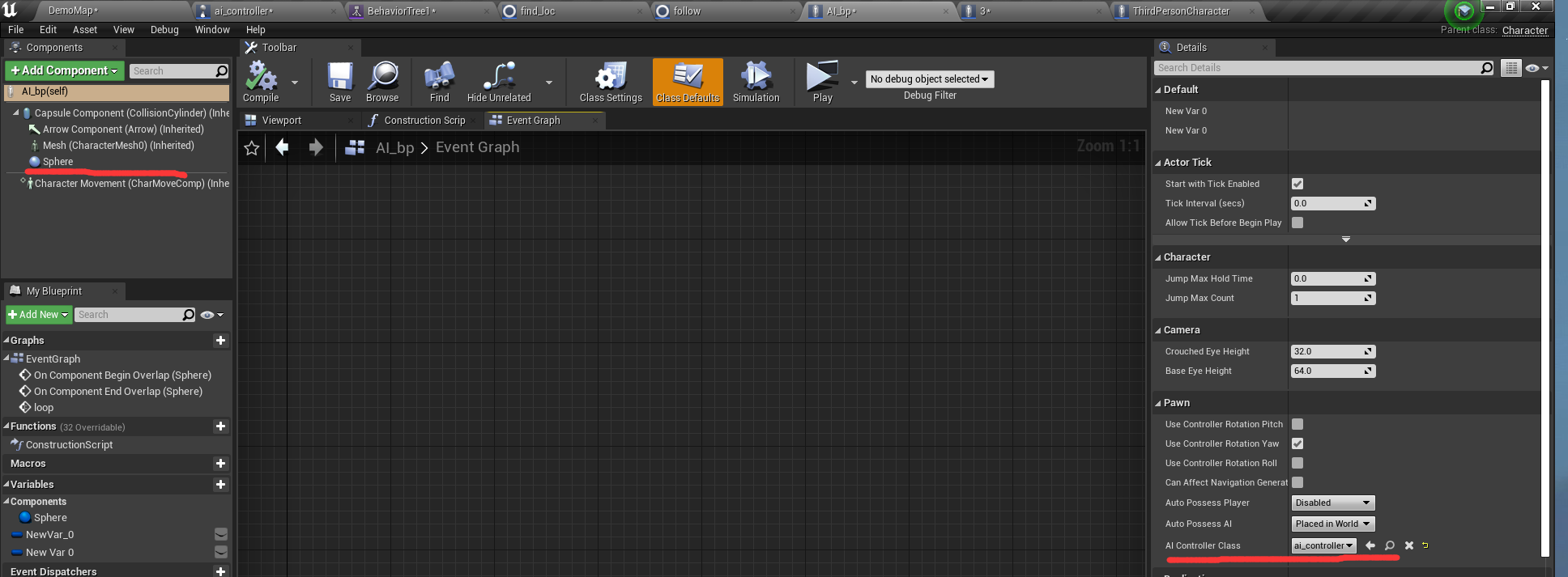 UE4 AI行为树笔记()_ue4 blackboard-CSDN博客