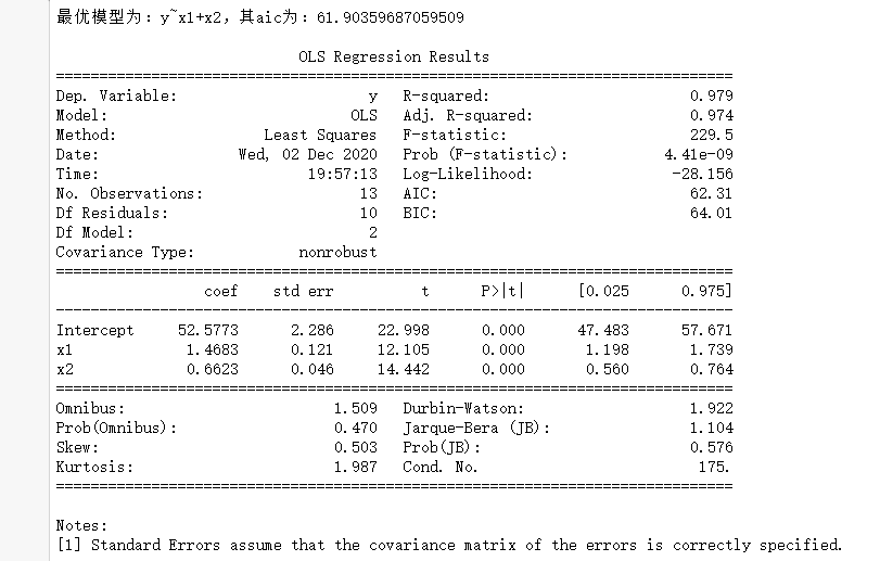 基于python的自变量选择—所有子集回归、后退法、逐步回归（非调库）-CSDN博客