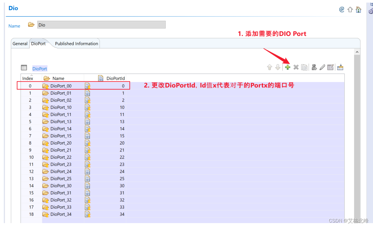 【英飞凌IFX TC3XX Mcal】AutoSAR Mcal DIO模块配置详解（2）_mcal safety配置-CSDN博客
