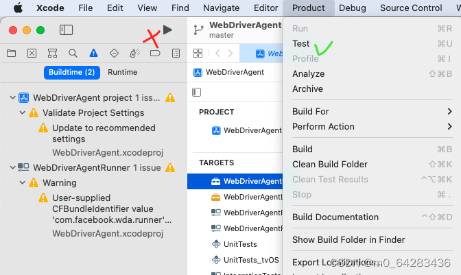 Xcode build success但是手机没有安装WebDiverAgent_xcode build成功为啥没装上webdriver-CSDN博客