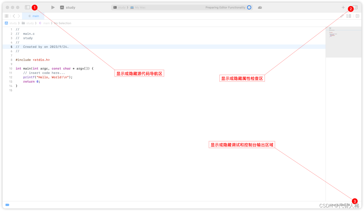 使用Xcode编写C语言_xcode怎么编程c语言-CSDN博客