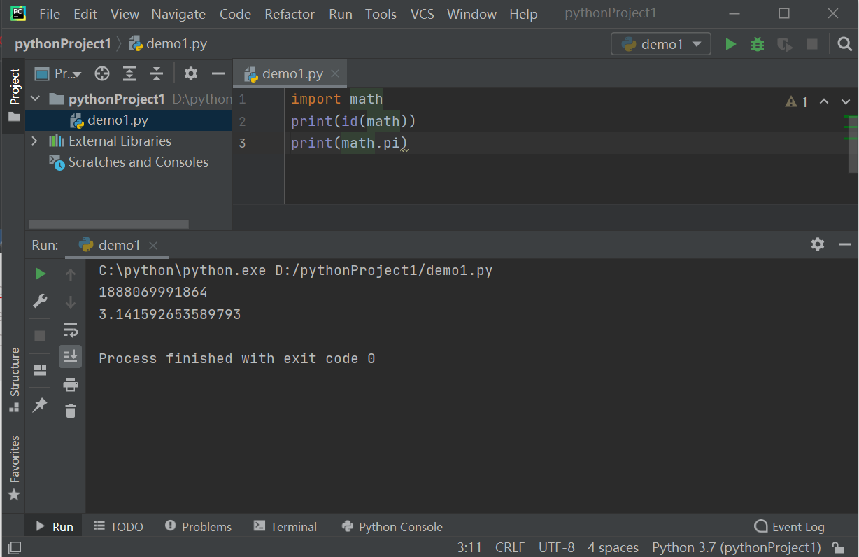 解决pycharm中代码正确，但是没有运行结果的问题_pycharm运行不报错,没有结果-CSDN博客