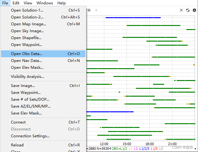 RTKPLOT导出卫星数据并使用Python绘制卫星数量及DOP图-CSDN博客