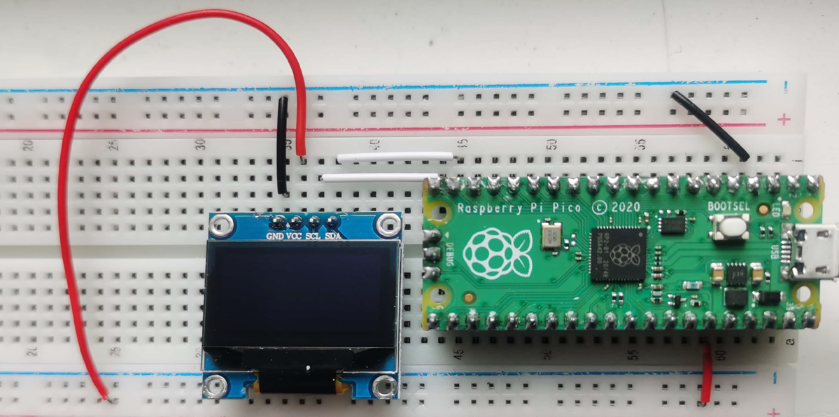 树莓派50/100 - Pico上实现OLED显示屏的I2C接口的micropython编程_树莓派pico i2c.scan()-CSDN博客