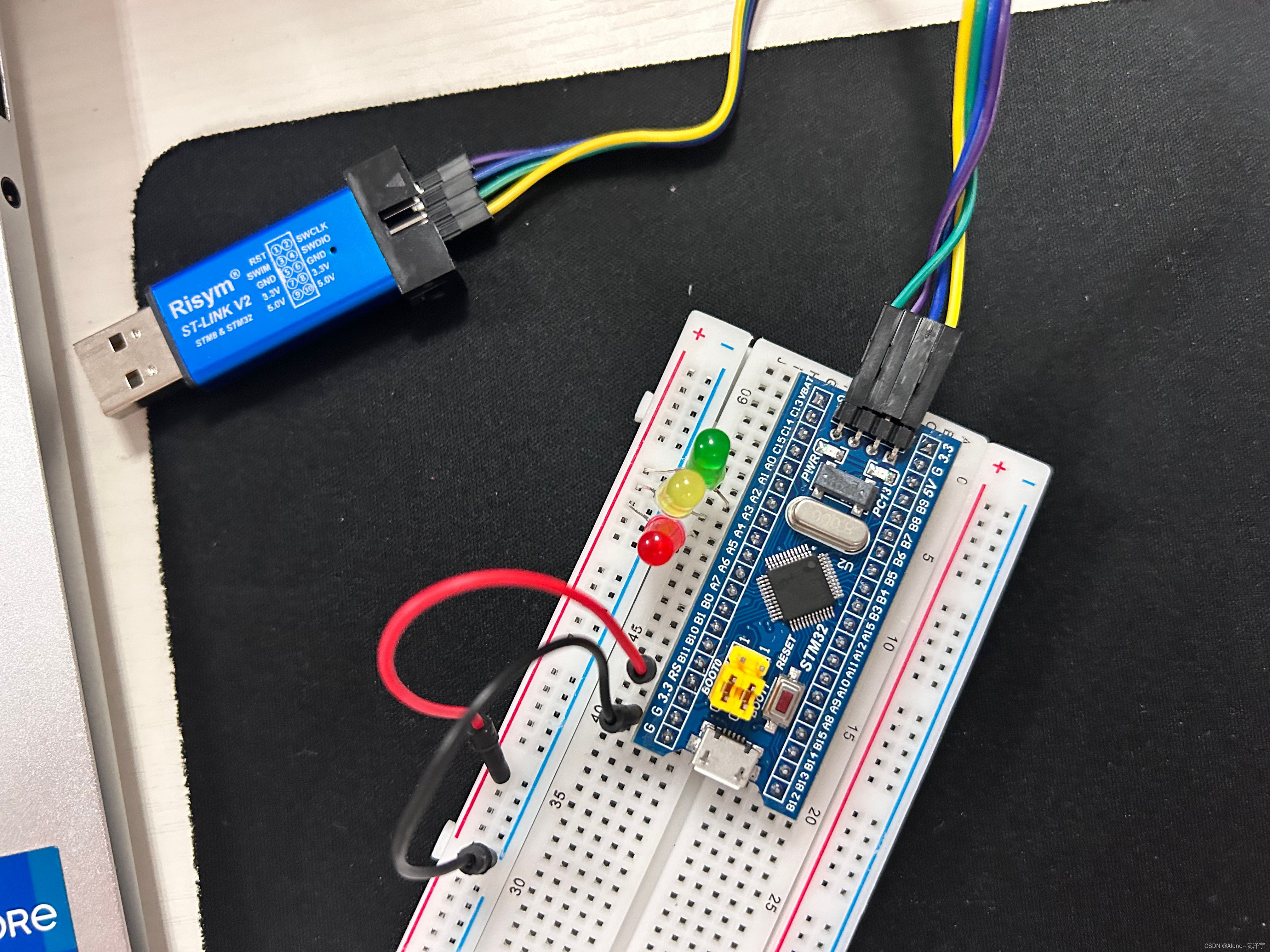 STM32中断和基于HAL库的LED流水灯_stm32hal库 引脚中断-CSDN博客