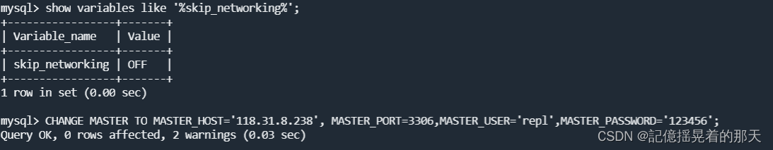 使用docker搭建mysql5 7主从复制，有手就行 Docker 搭建 Mysql 5 7 主从 Csdn博客