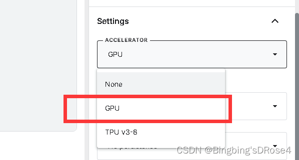 KaggleGPU的使用 CPU项目转GPU运行记录_kaggle找不到setting_Bingbing‘sDRose4的博客-CSDN博客