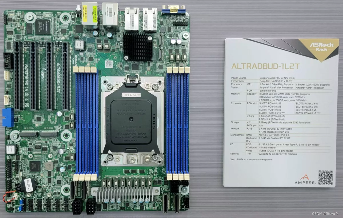 Computex 2023: ASRock Goes Ampere ALTRAD8UD-1L2T MicroATX Motherboard_ampere altra q32 datasheet ...