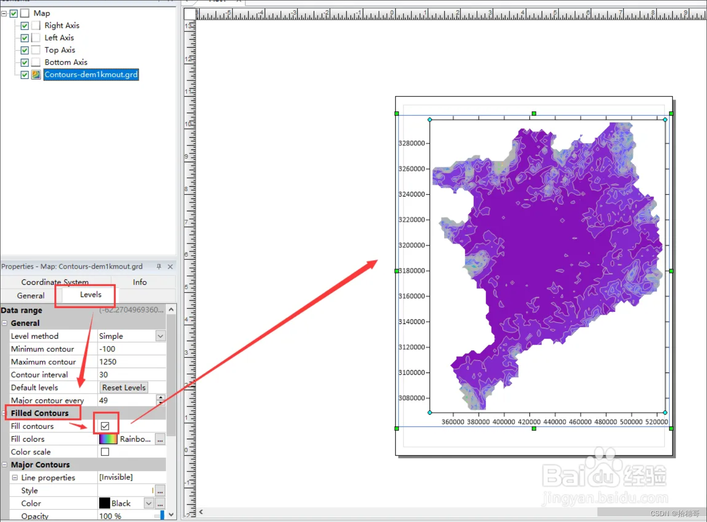surfer如何做grd网格文件/等值线的剖面图_surfer的网格编辑-CSDN博客