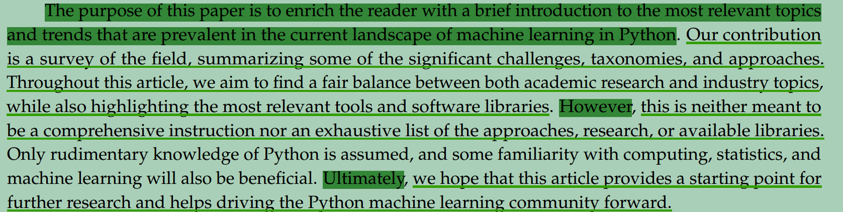 Machine Learning in Python: Main developments andtechnology trends in data science, machine ...