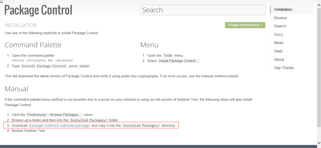 Sublime Text无法找到Install Package_sublime没有install package-CSDN博客
