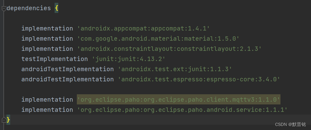 【Android】使用Paho-MQTT Android接入笔记_paho.mqtt.android-CSDN博客