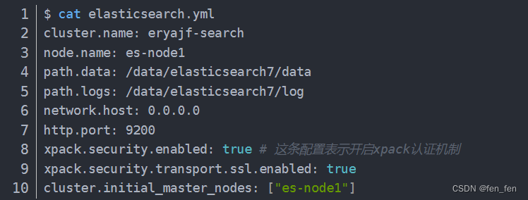 ElasticSearch7.14设置内置用户，使用用户名密码访问_xpack.security.transport.ssl.enabled-CSDN博客