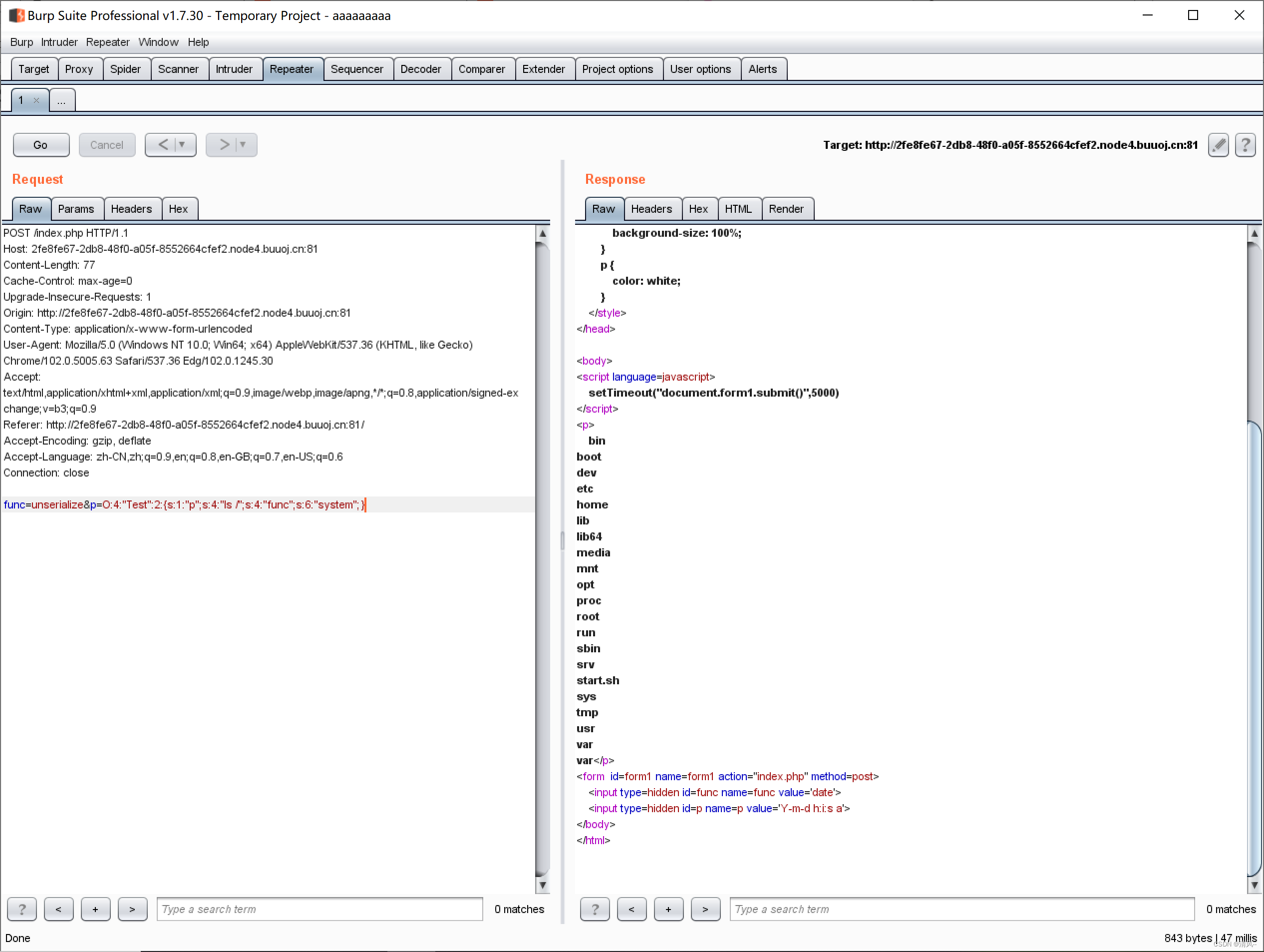 [网鼎杯 2020 朱雀组]phpweb-CSDN博客