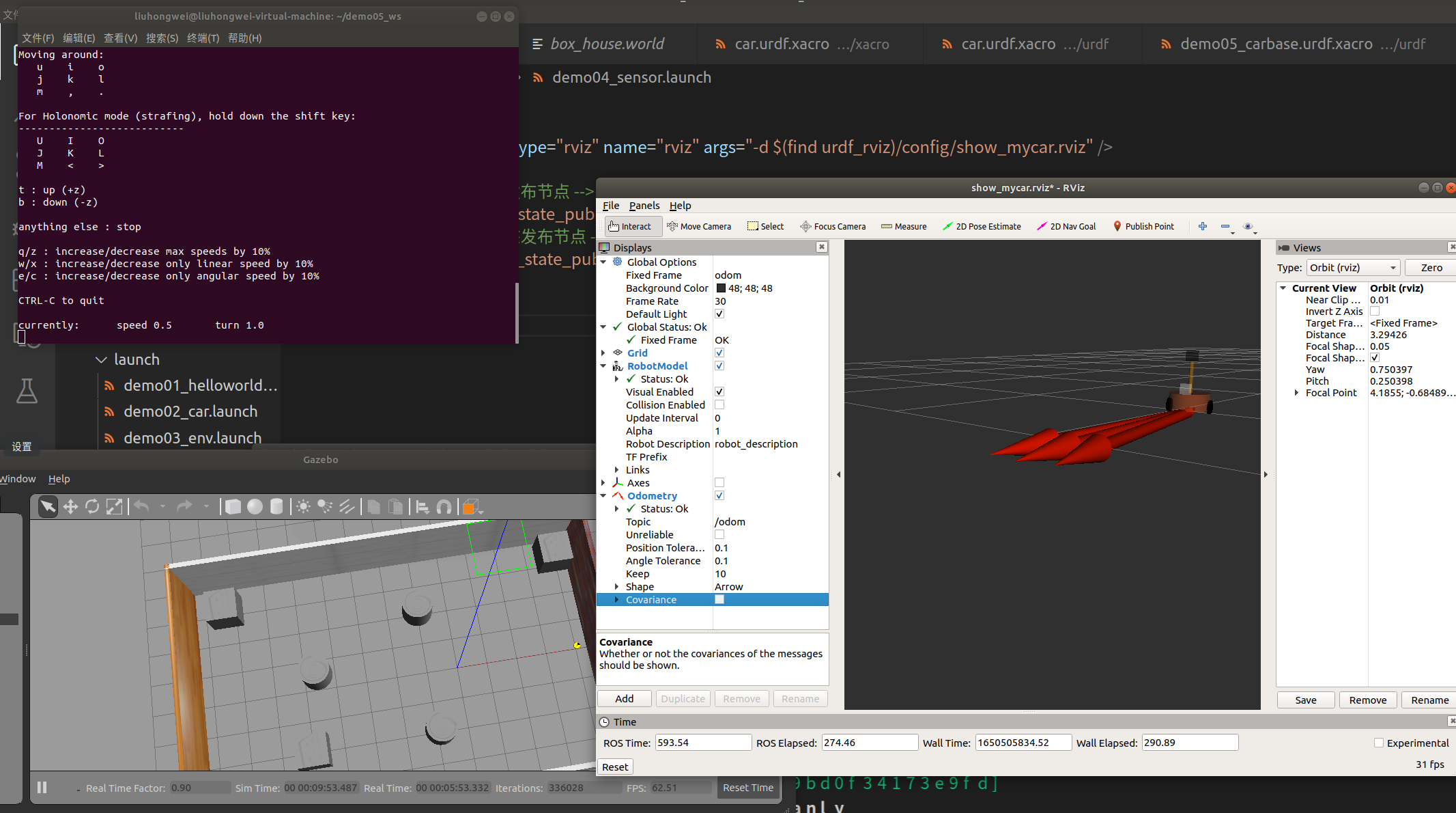 Chapter6 机器人系统仿真(Ⅱ)---环境仿真_arbotix-CSDN博客
