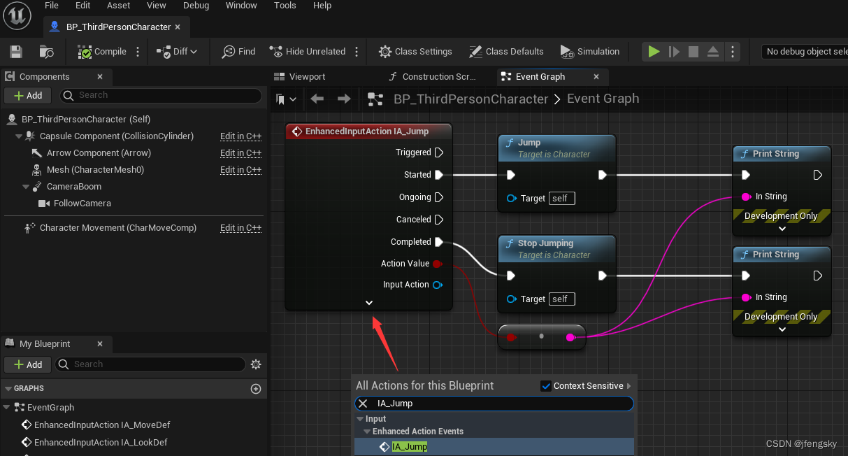 Ue5 Enhanced Input 输入增强系统学习imc Default Csdn博客 