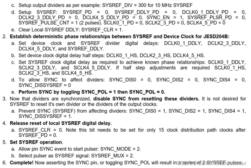 LMK04832 SYNC配置-CSDN博客