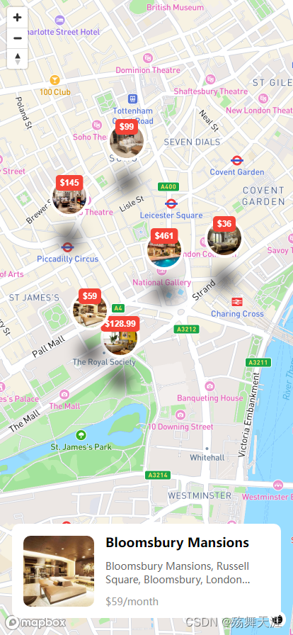 页面2，类似安居客-mapbox自定义marker标记点和标签实现地图找房_mapbox标记点信息-CSDN博客