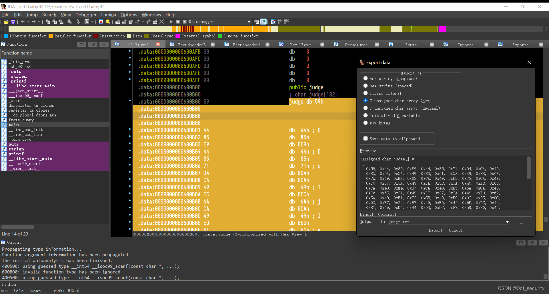 [攻防世界 XCTF 4th-WHCTF-2017] BABYRE-EW帮帮网