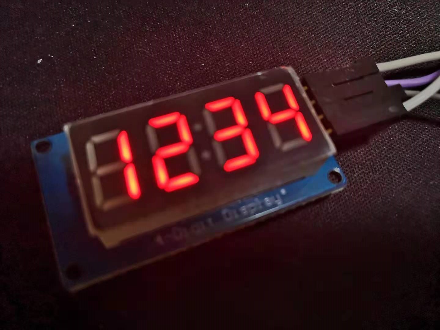 4位数码管显示模块TM1637芯片C语言驱动程序-CSDN博客