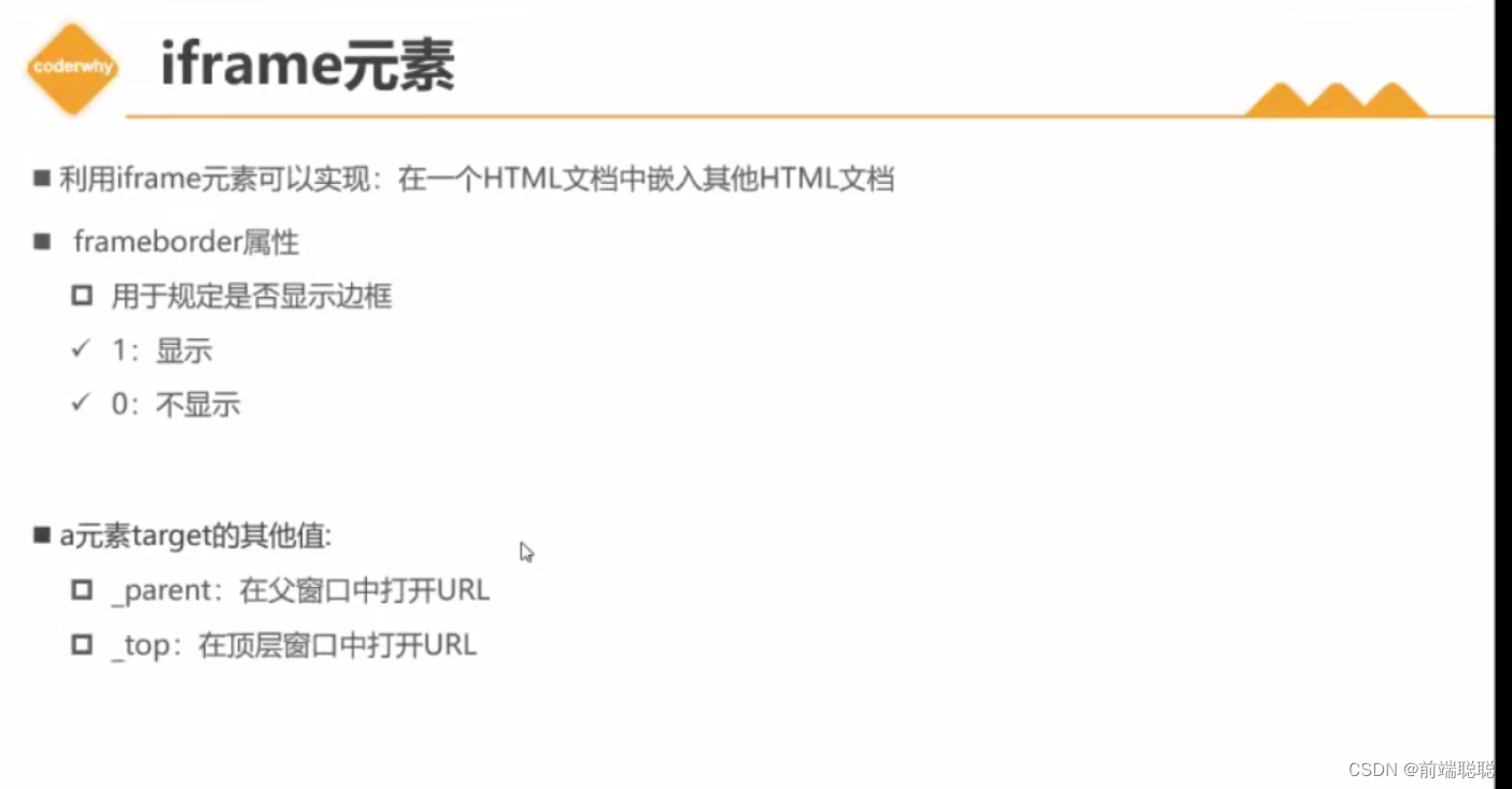 前端自学笔记-----iframe_前端读书笔记iframe-CSDN博客