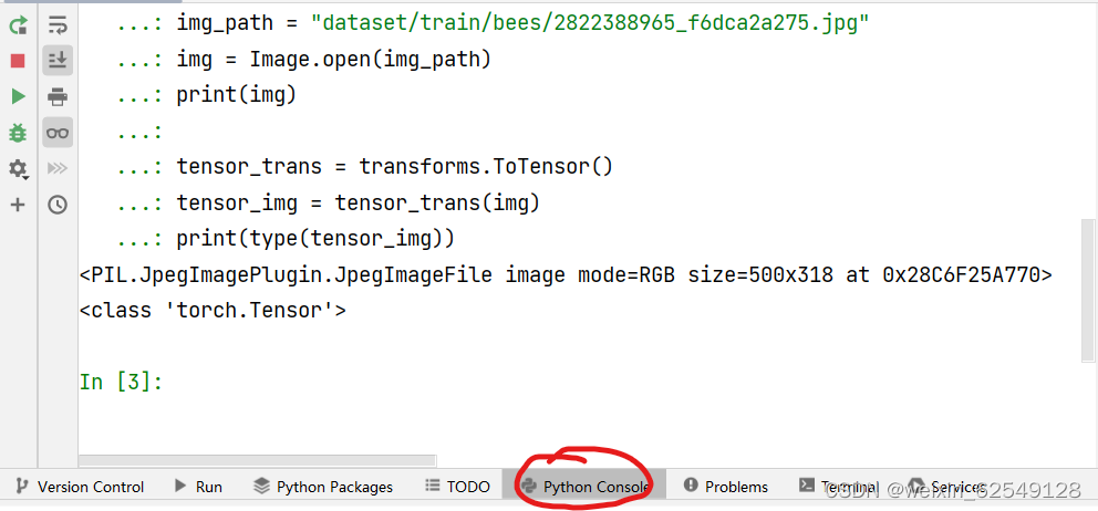 跟着小土堆学pytorch（p9transforms的使用（二））为什么图片要用tensor数据类型 Csdn博客 0797