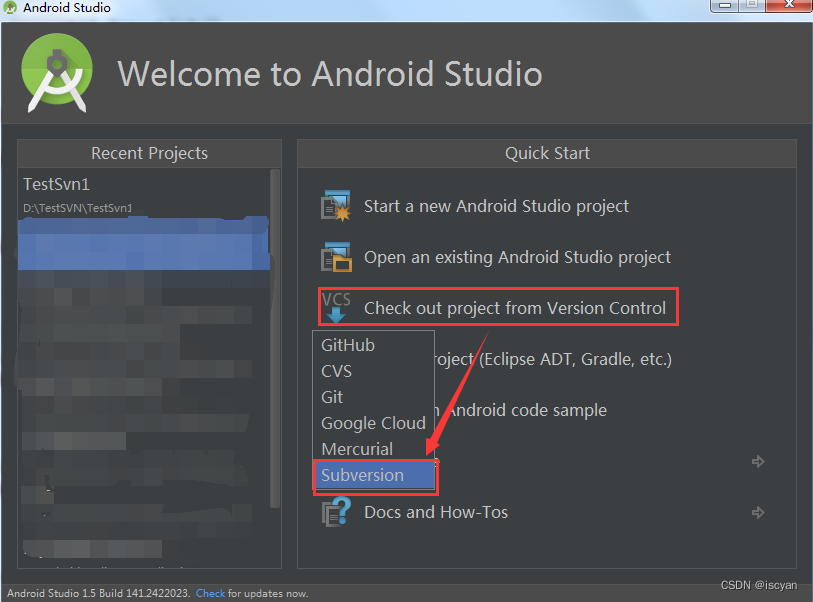 AndroidStudio使用SVN【亲测可用】_android studio svn-CSDN博客