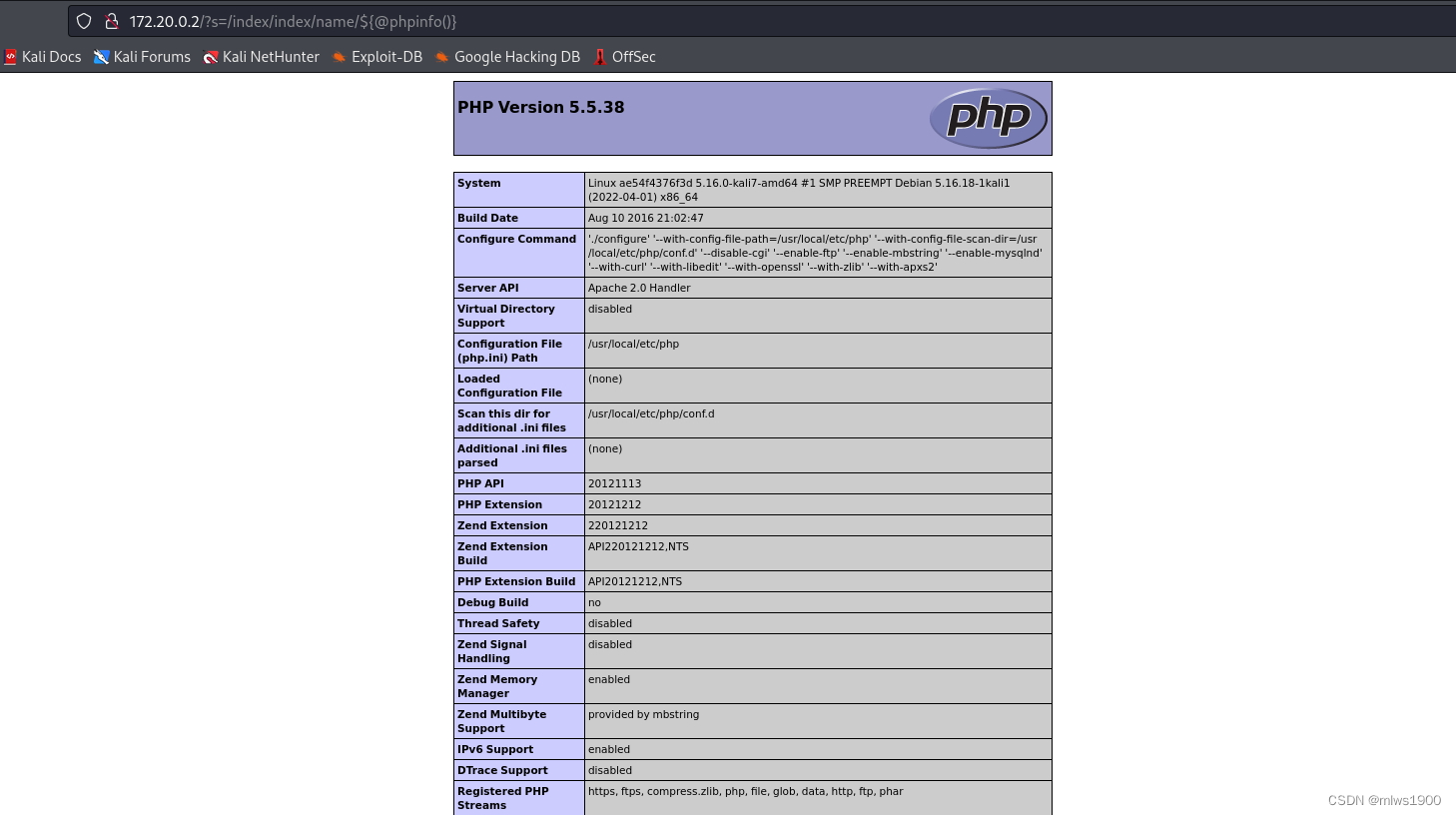 thinkphp2rce漏洞复现_php mvc架构rce漏洞-CSDN博客