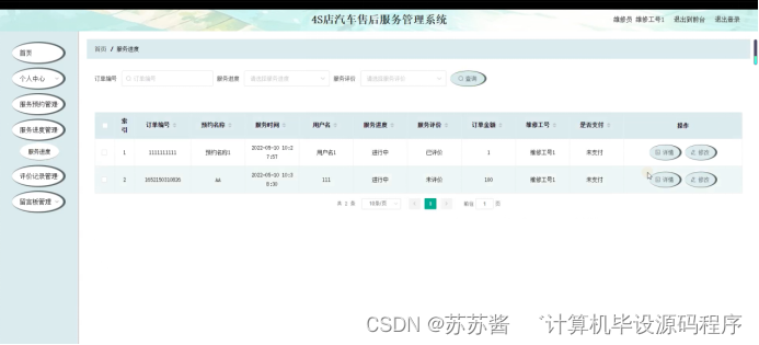【附源码】Java计算机毕业设计4S店汽车售后服务管理系统（程序+LW+部署）-CSDN博客