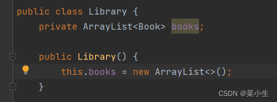 Cannot invoke “java.util.ArrayList.add(Object)“ because “this.books“ is null_java.lang.exception ...
