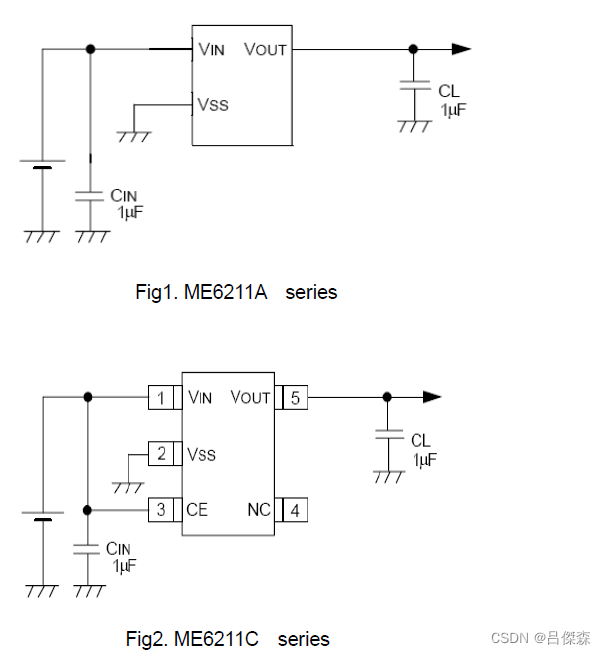 High Speed LDO Regulators, High PSRR, Low noise, ME6211 Series_me6211 csdn-CSDN博客