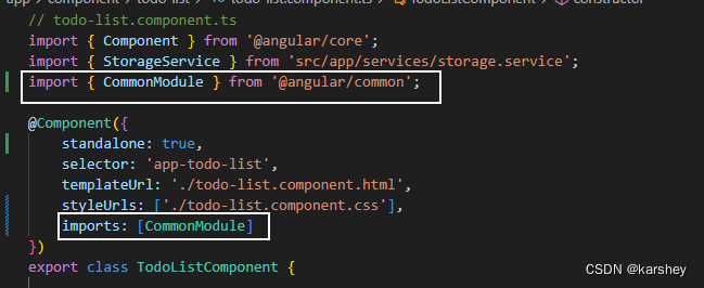 【angular报错】组件设置standalone后：Can‘t bind to ‘ngModel‘ since it isn‘t a known property of ‘input ...