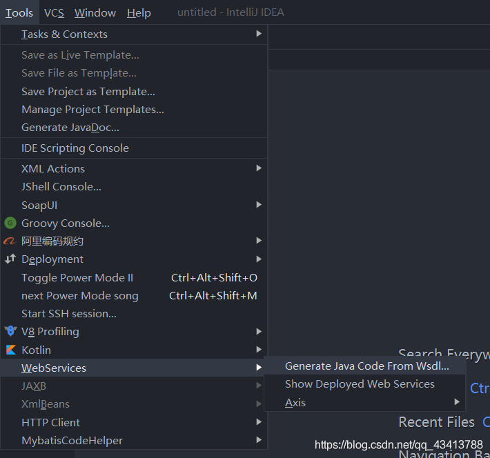 【soap Webservice系列】使用wsdl生成soap Webservice客户端代码,使用idea开发soap Webservice示例idea Webservice Soap项目 4609