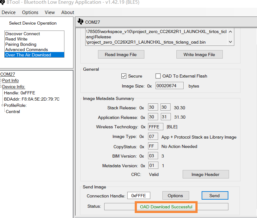 CC2652 on-chip OAD程序升级记录全过程_cc2652开发-CSDN博客