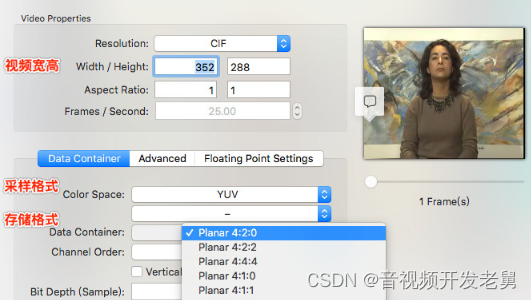 I420、YV12、NV12、NV21等常见的YUV420存储格式-CSDN博客