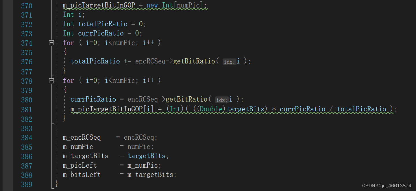 HEVC码率控制3 TEncRCGOP_如何计算gop中每帧的比特数-CSDN博客