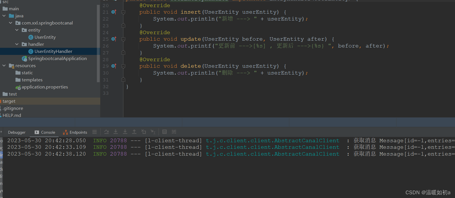 Springboot整合canal-CSDN博客