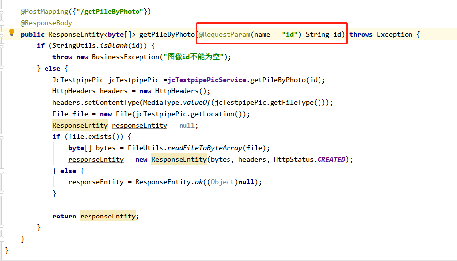 请求报错 Required String parameter ‘id‘ is not present_required string parameter 'id' is not present ...