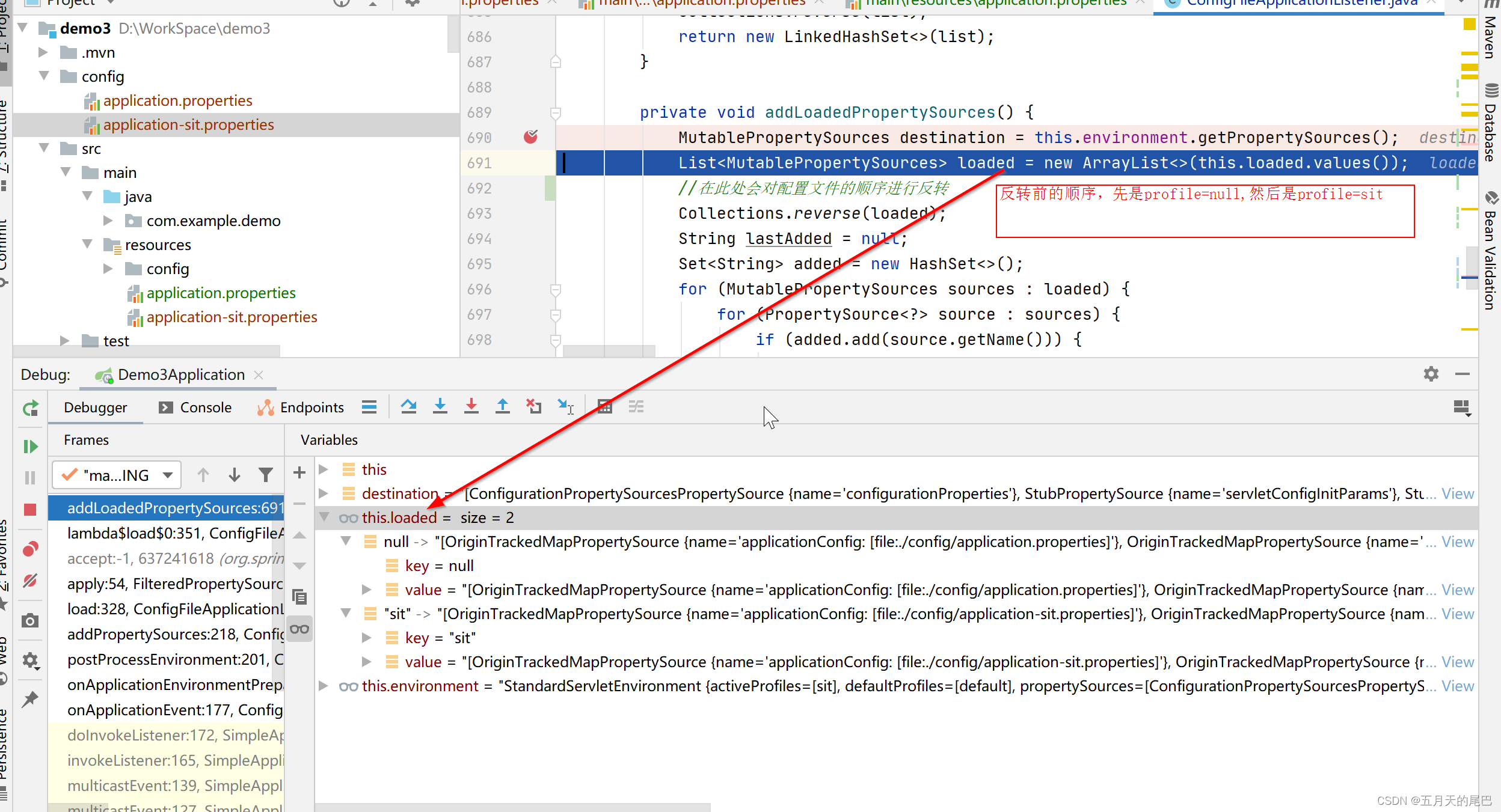 SpringBoot源码分析(3)--Environment简介/prepareEnvironment准备环境（万字图文源码debug分析）-CSDN博客