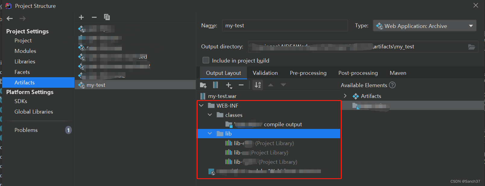 idea使用Project Structure打war包_idea project structure artifacts-CSDN博客