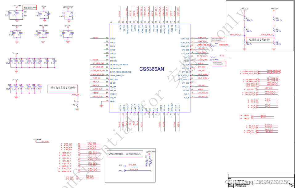 ASL集睿致远CS5366替代GSV2201 AG9411 Typec转HDMI拓展坞方案_asl集睿致远cs5218芯片| dp转hdmi ...